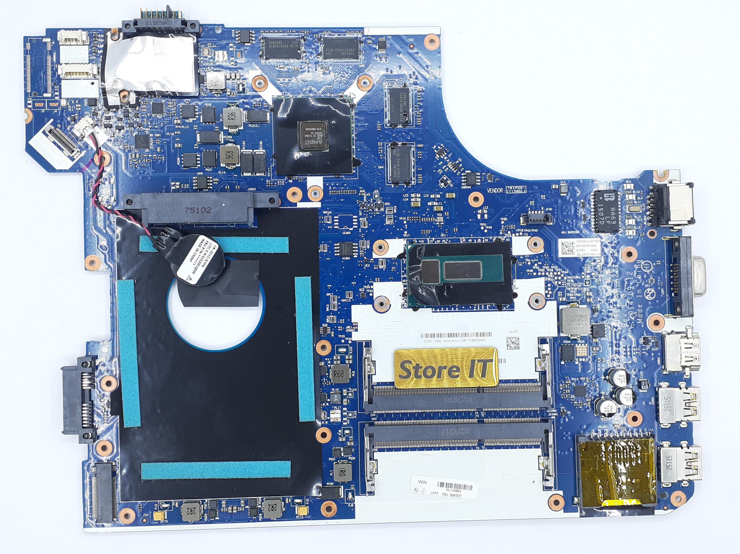 مادربرد لپ تاپ لنوو ThinkPad Edge E550 I5-5 با گرافیک 2GB - فروشگاه ...