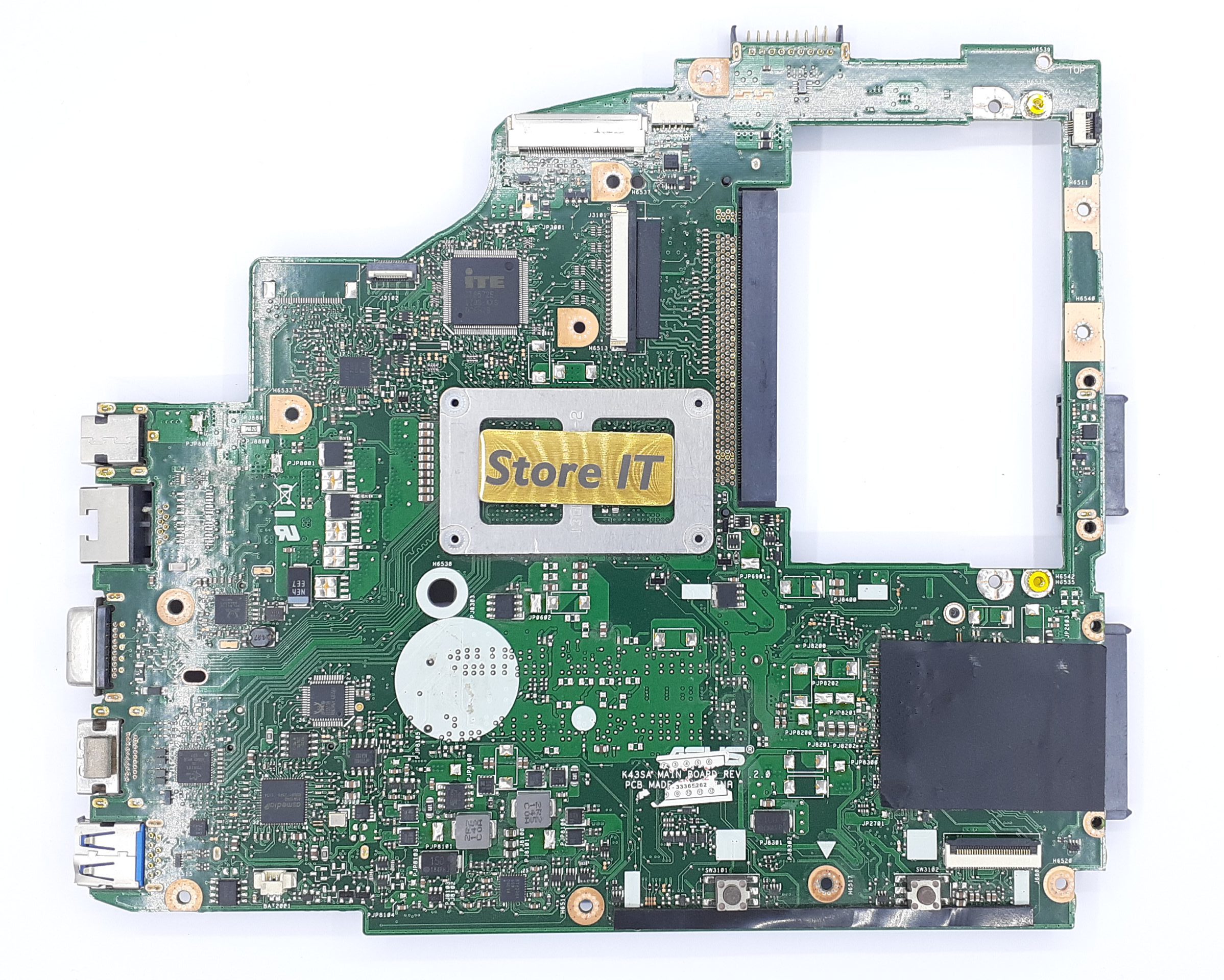 مادربرد لپ تاپ ایسوس K43SA REV. 2.0 I7 SUPPORT بدون گرافیک - فروشگاه ...