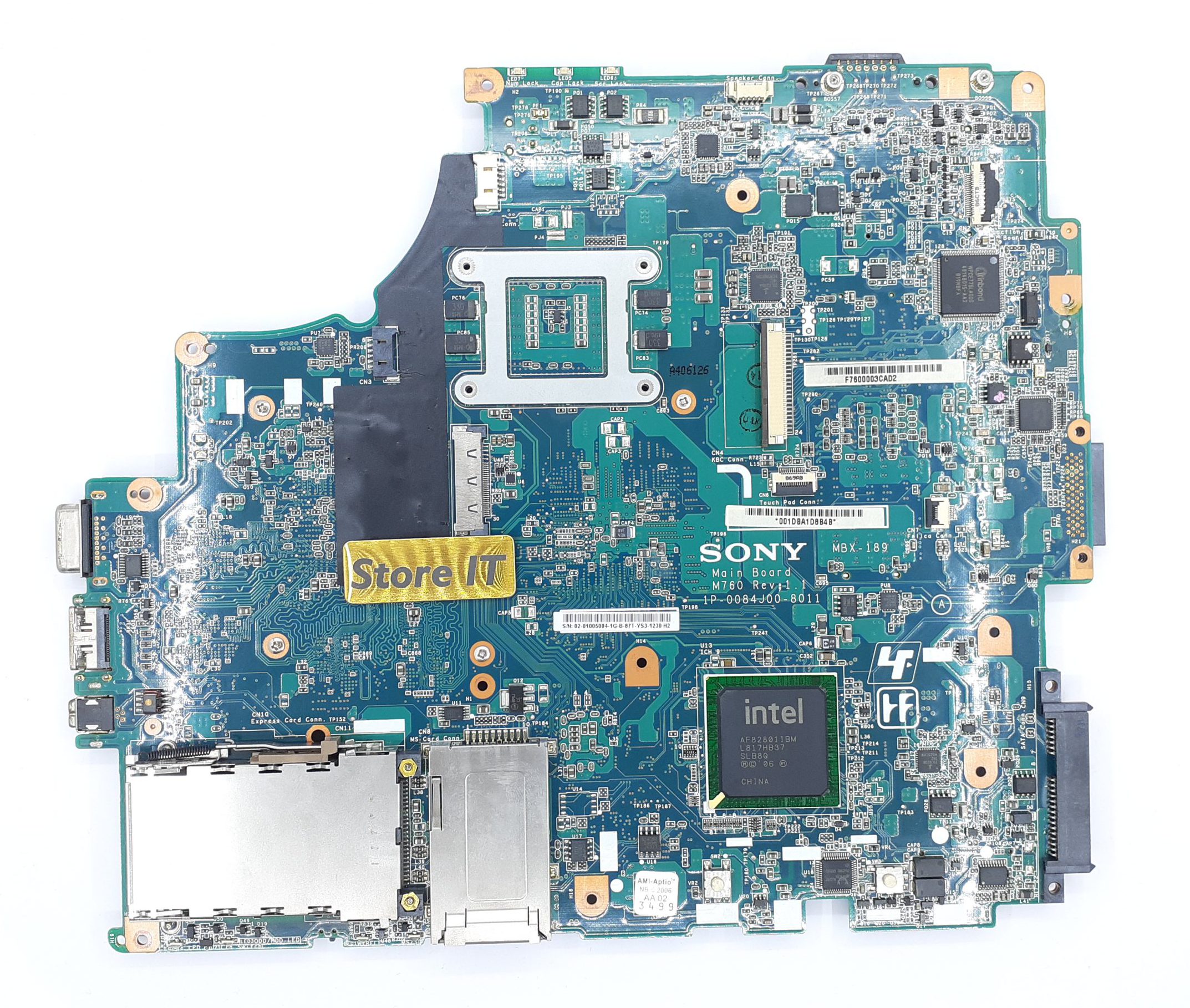 مادربرد لپ تاپ سونی Vaio VGN-FW MBX-189 با گرافیک 512MB - فروشگاه اینترنتی استور آی تی